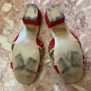 Vintage | Shoes | Vintage Red Heels | Poshmark